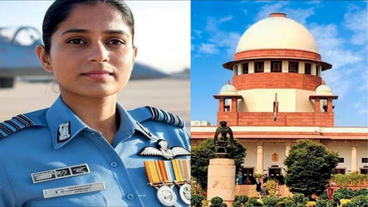 विंग कमांडर निकिता को सेवा मुक्त करने के फैसले पर सुप्रीम कोर्ट ने लगाई ...